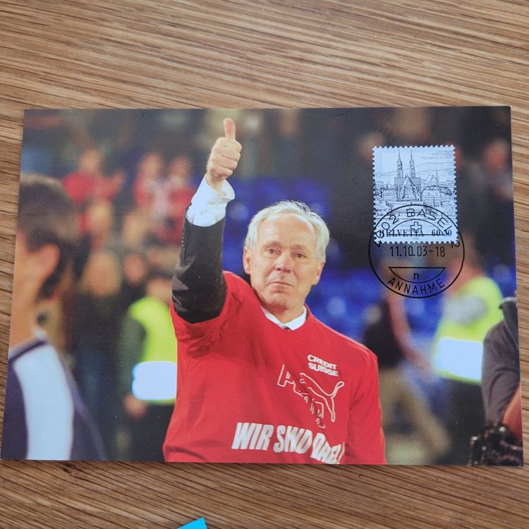 Maximum Karte Fussball Equipe Suisse Basel 2003 | Kaufen auf Ricardo