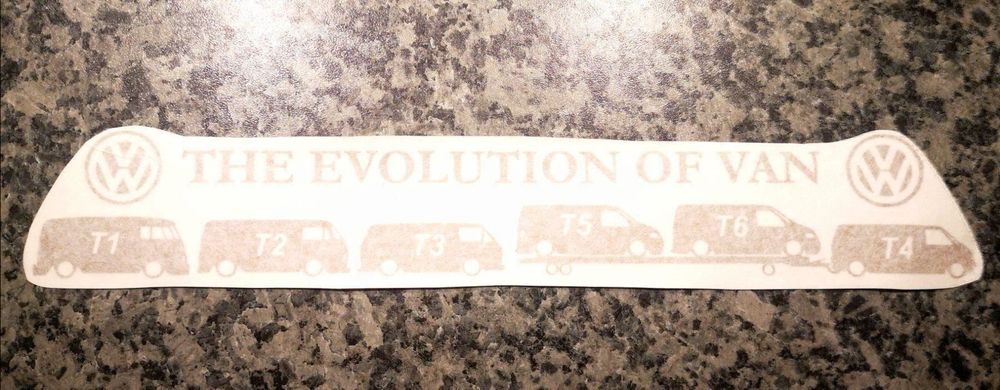 VW T4 EVOLUTION AUFKLEBER | Kaufen auf Ricardo