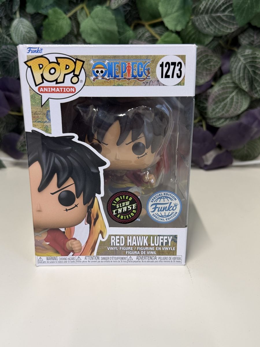 Funko Pop One Piece - Red Hawk Luffy 1273 Chase Edition! (Neuf avec ...