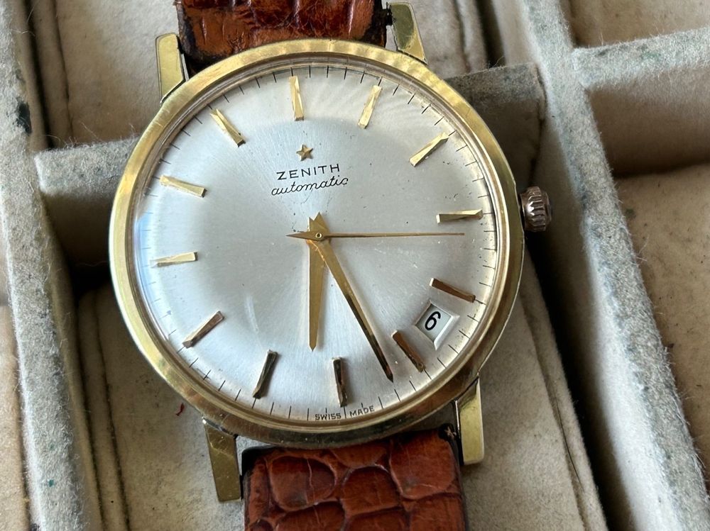 Montre vintage Zénith automatique homme fonctionne 1970 | Kaufen auf Ricardo