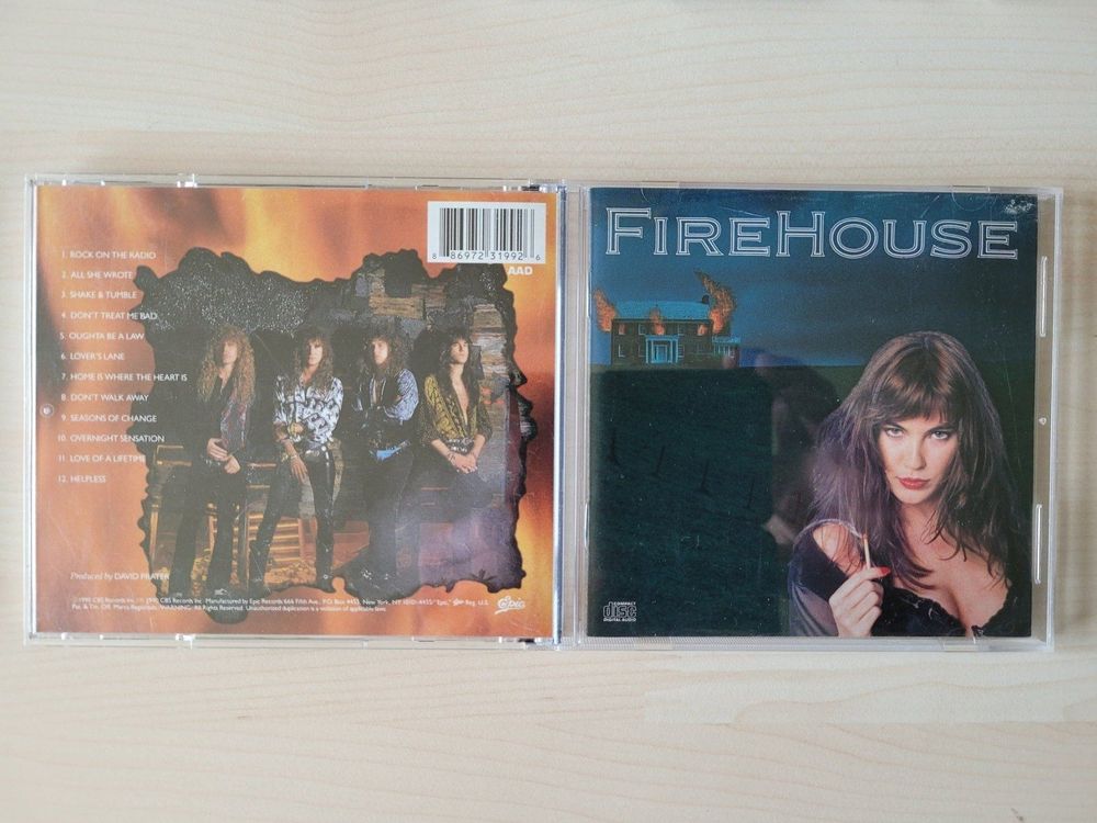 FireHouse - FireHouse CD 1990 (Gebraucht) in Nebikon für CHF 0.5 – mit ...