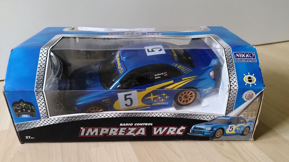 NIKKO RC Subaru Impreza Rally Car Ferngesteuertes Auto (Gebraucht) in ...