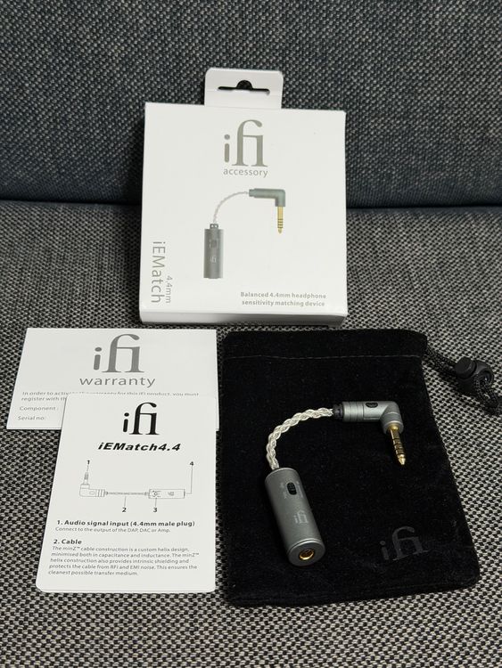 ifi Audio iEMatch für 4,4mm Kopfhörer/IEM (Gebraucht) in Riehen für CHF ...