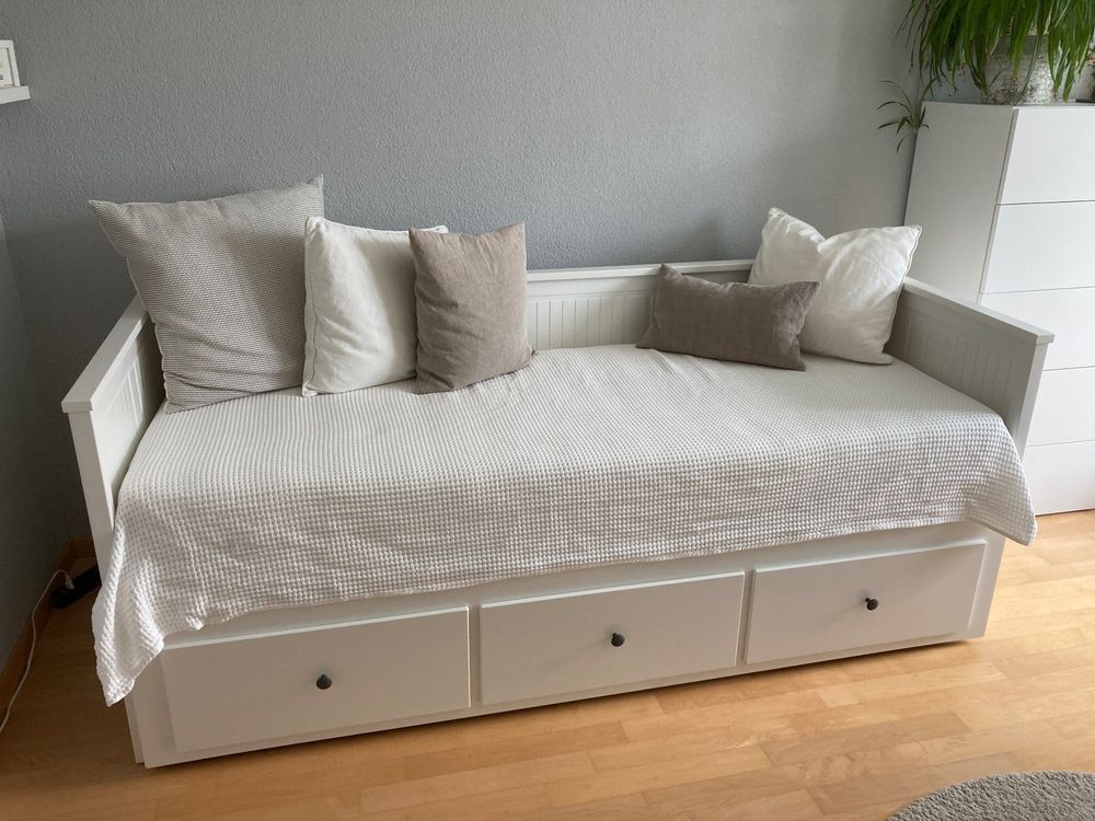 Hemnes Tagesbettgestell 3 Schubladen Weiß 80x200 Cm Kaufen Auf Ricardo