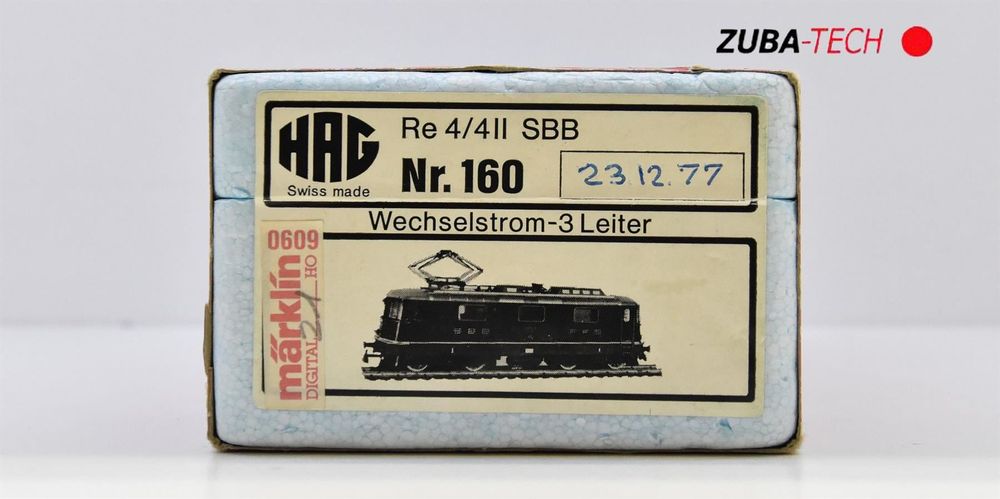 HAG 160 E-Lok Re 4/4 II SBB H0 WS Analog (Gebraucht) in St. Gallen für CHF 91 – mit Lieferung ...