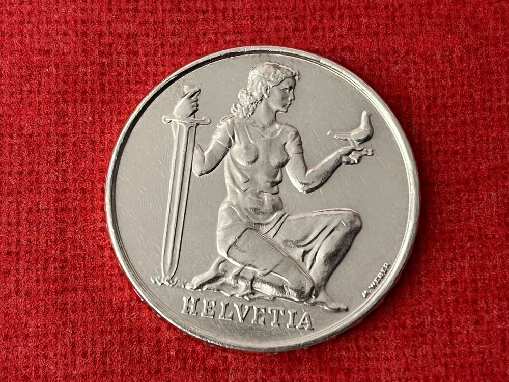 5 Franken Gedenkmünzen 1936 Silber TOP | Kaufen auf Ricardo