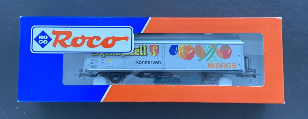 Roco wagon marchandises Bischofszell Migros avec BO (Gebraucht) in SION ...