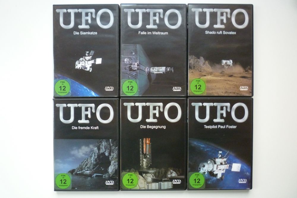 6 UFO Filme - Englischer Science-Fiction Klassiker 70er (Gebraucht) in ...