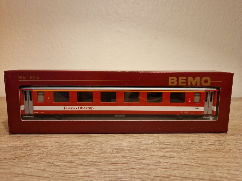 Bemo 3252 215 Personenwagen Furka H0m OVP NEU (Neu und originalverpackt) in St-Aubin-Sauges für ...