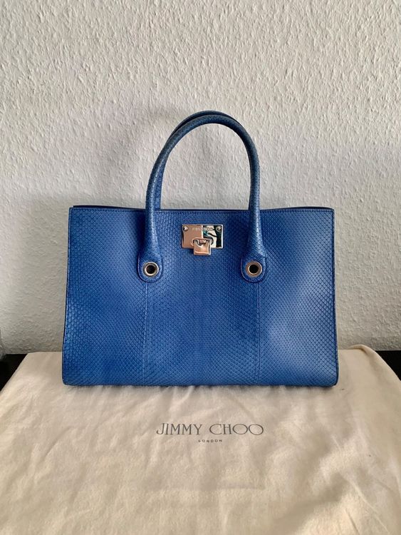 Jimmy Choo - Riley Python Leather Tote Bag | Kaufen auf Ricardo