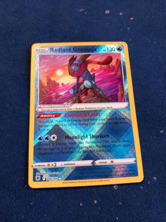 Radiant Greninja (EN) Astral Radiance - ASR 046/189 (Neu (gemäss ...