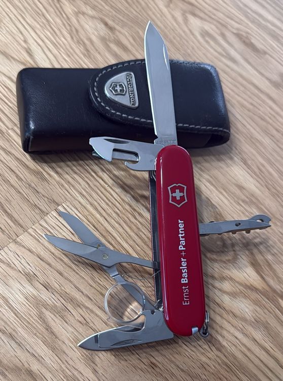 VICTORINOX SACKMESSER MIT ETUI(ERNST BASLER +PARTNER) (Gebraucht) in ...