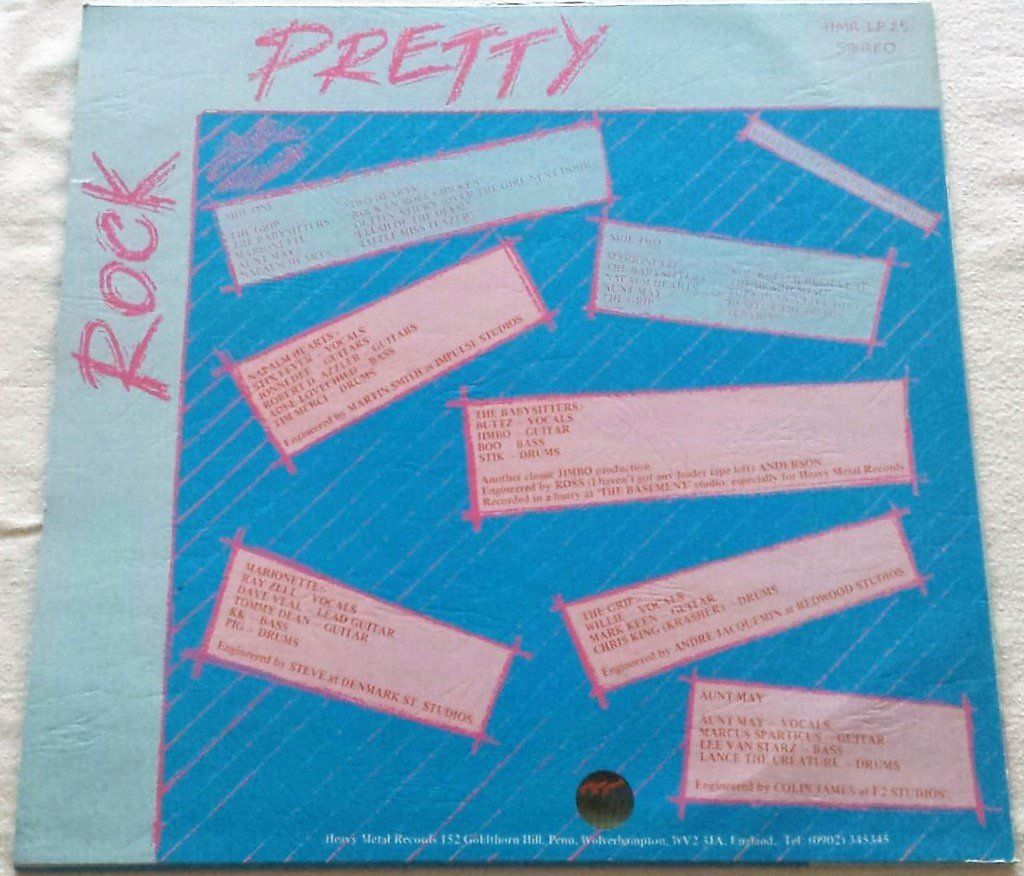 Rock Pretty - Various - LP - 1984 - Heavy Metal Records UK (Gebraucht ...