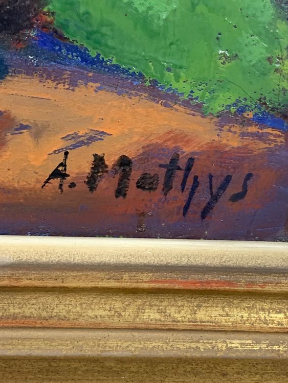 Adolf Mathys (1889-1993) grosses Berglandschaft Gemälde (Gebraucht) in Root für CHF 110 – mit ...