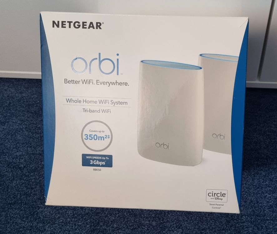 Netgear Orbi RBK50 ( Routeur + Satellite ) d'coccasion | Kaufen auf Ricardo