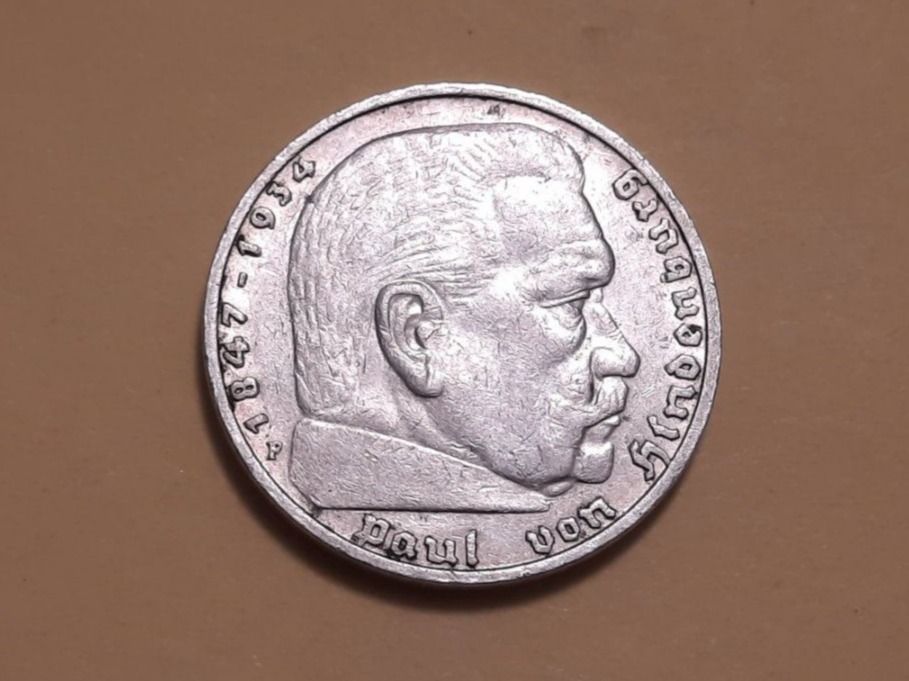 Deutsches Reich 5 Reichsmark 1937 F Silber (Gebraucht) in Buchs SG für CHF 23 – mit Lieferung ...