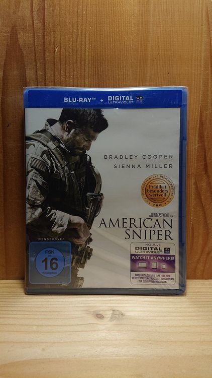 AMERICAN SNIPER Blu-Ray mit Bradley Cooper (Neu und originalverpackt) in Wilderswil für CHF 3.9 ...