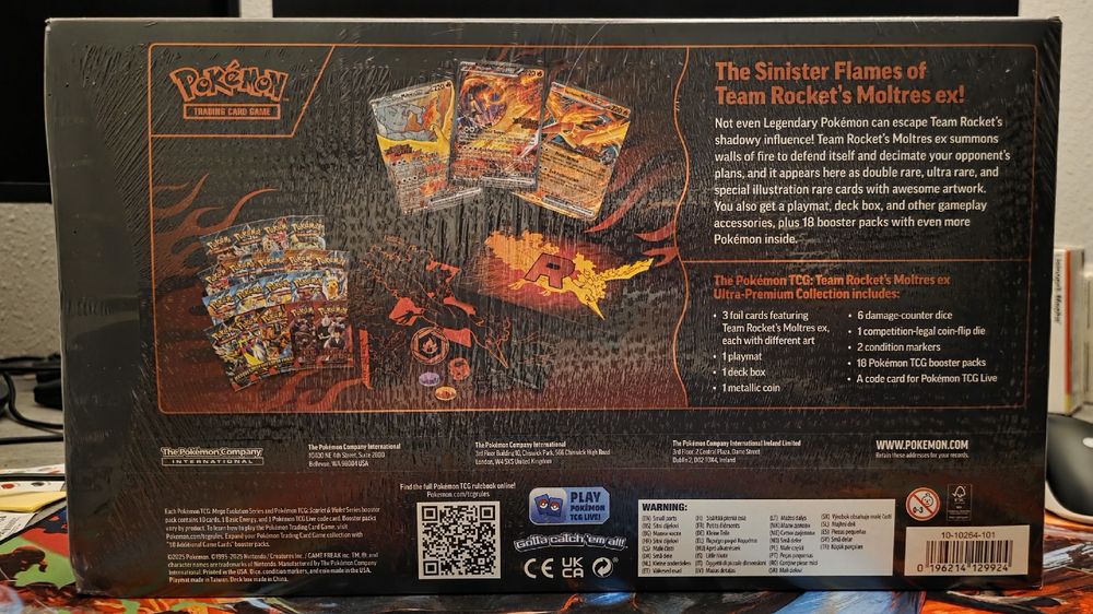 Team Rockets Moltres EX ultra premium collection (Neu und ...