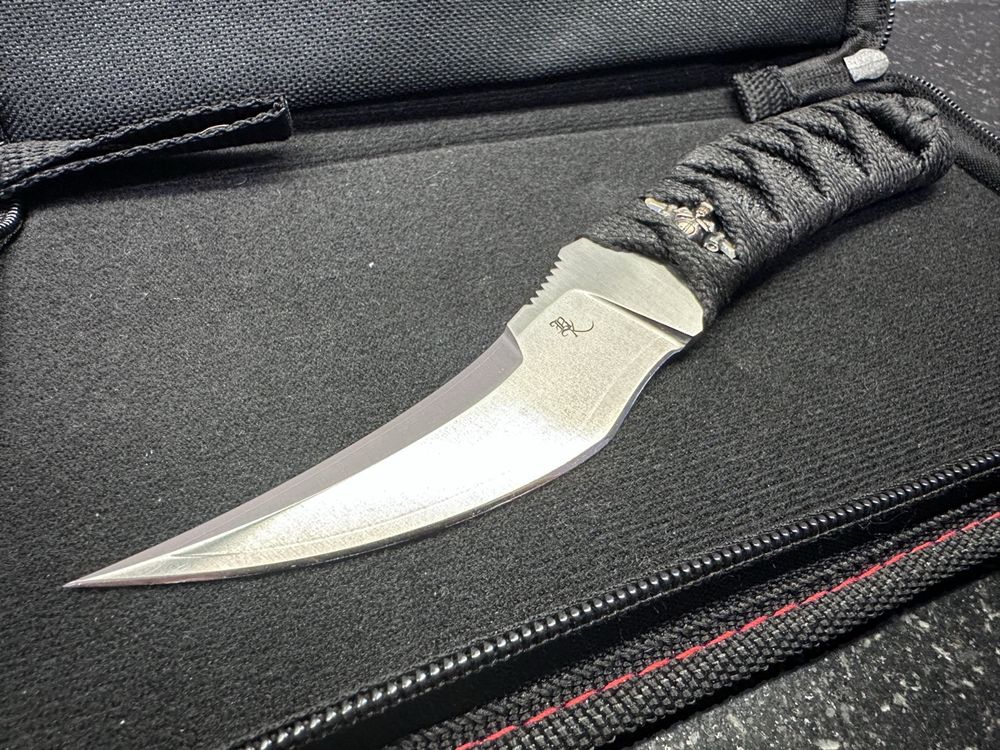 Bastinelli Custom DBS CQC Fixblade (Polished mit Menuki) (Neu und ...