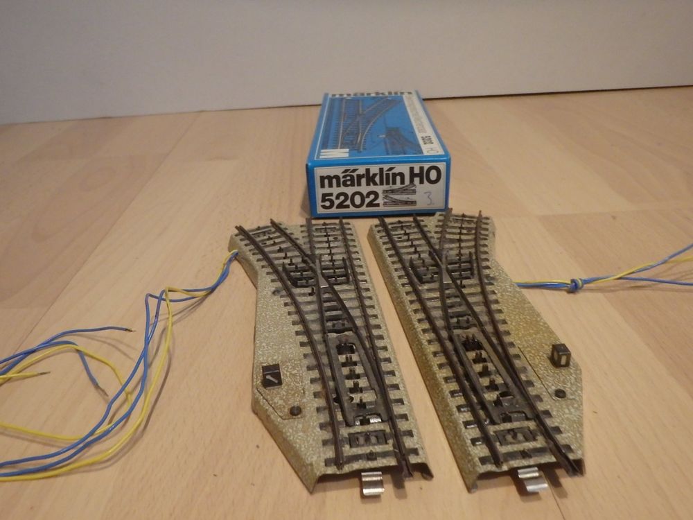 Märklin H0 Weichenpaar - Art.nr. 5202 (Gebraucht) in für CHF 9 – mit ...