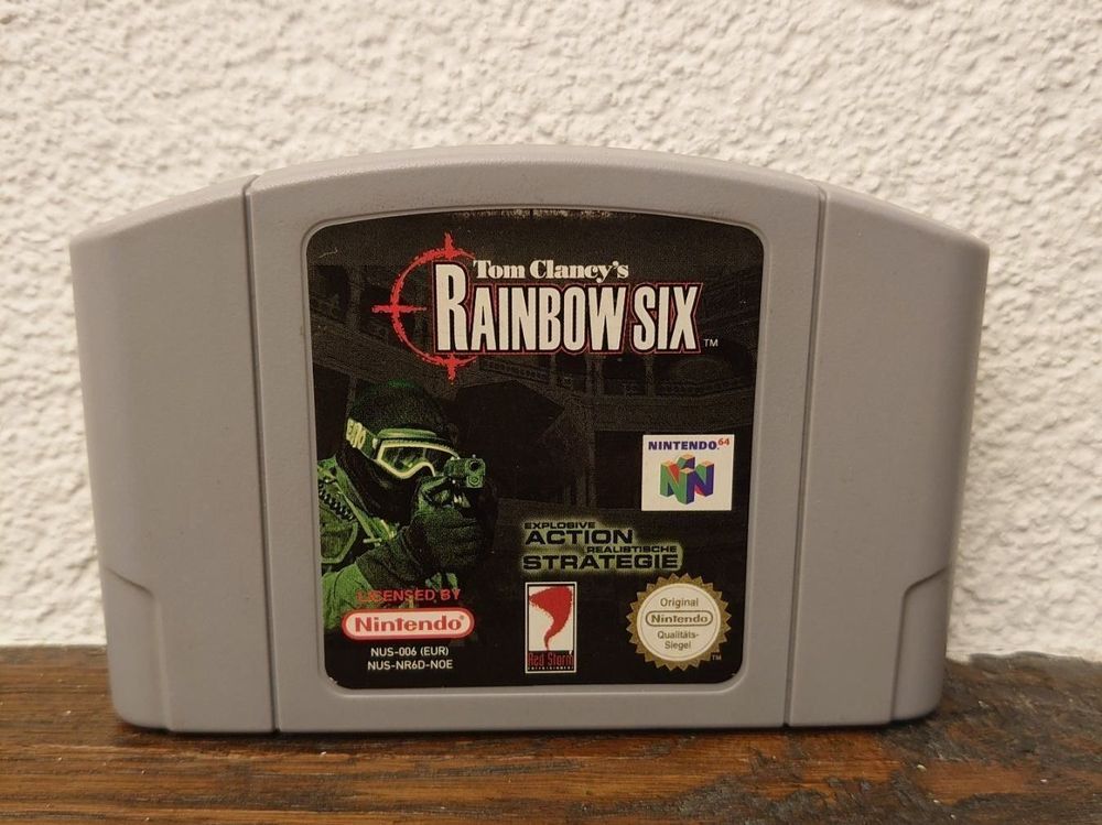 Rainbow Six - N64 (Gebraucht) in für CHF 23 – mit Lieferung auf Ricardo ...