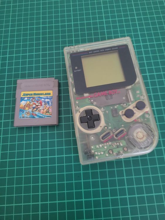 Nintendo Game Boy Clear Edition+ Super Mario Land (Gebraucht) in Meyrin ...