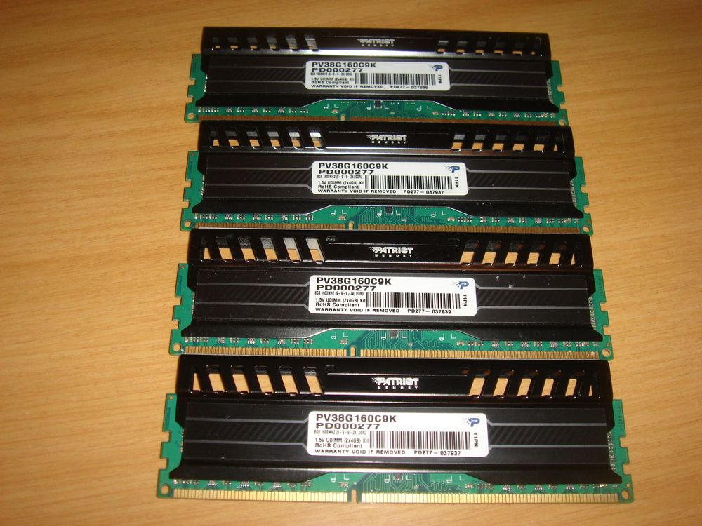 4 stück 4gb ddr3 PC3. Details siehe Bildern. | Kaufen auf Ricardo