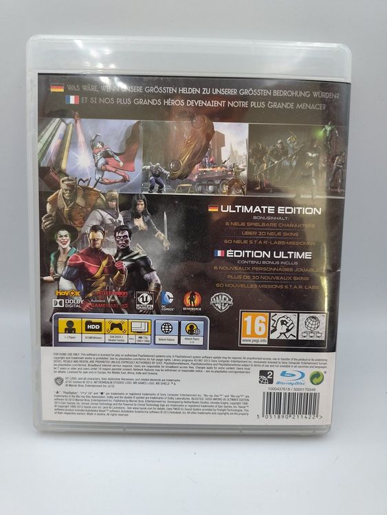 Injustice Gods Among Us Ultimate Edition (PS3) (CiB) (Gebraucht) in ...