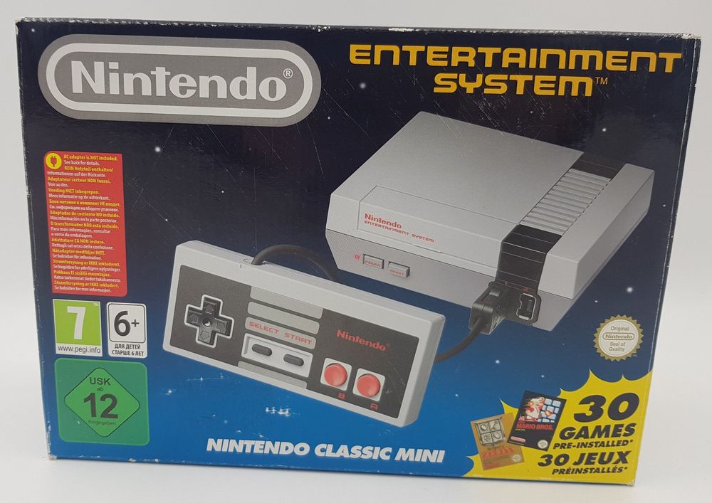 Console Nintendo Nes Classic Mini - 30 jeux (Gebraucht) in St-Sulpice ...