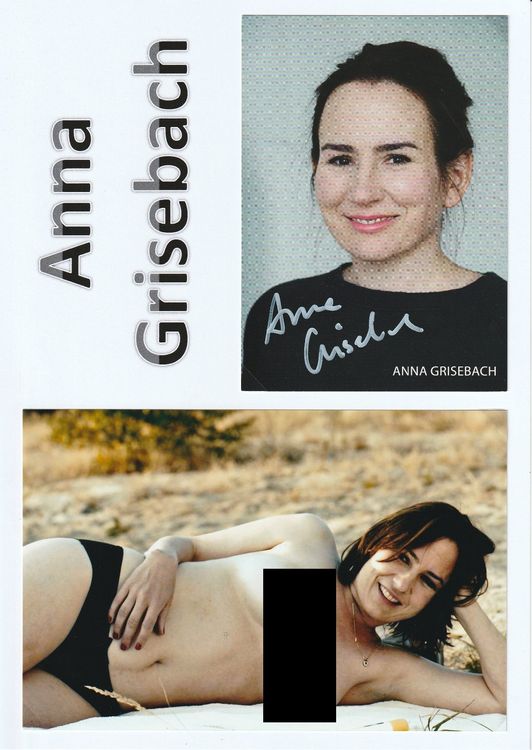Anna Grisebach / Originalautogramm | Kaufen auf Ricardo