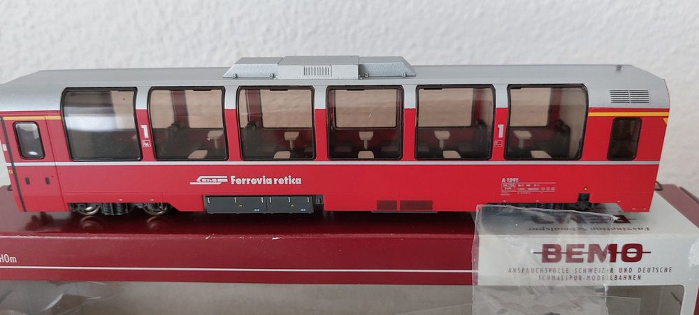 Bemo RhB A 1291 Panoramawagen | Kaufen auf Ricardo