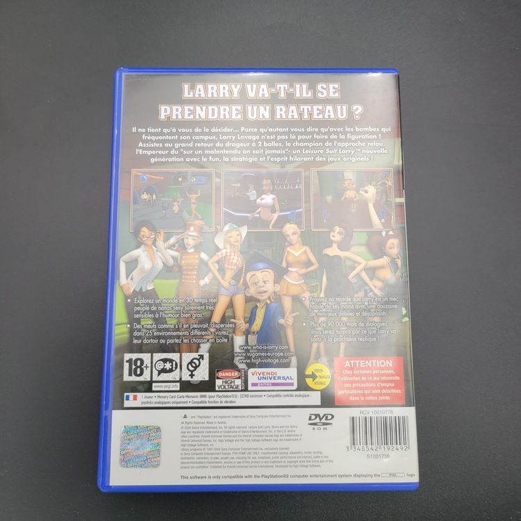 Leisure Suit Larry Magna gum Laude PS2 | Kaufen auf Ricardo