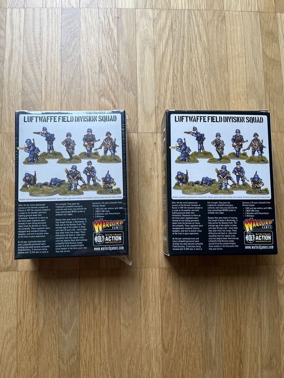 Tabletop - Bolt Action - Luftwaffe Field Division Squad | Kaufen auf ...
