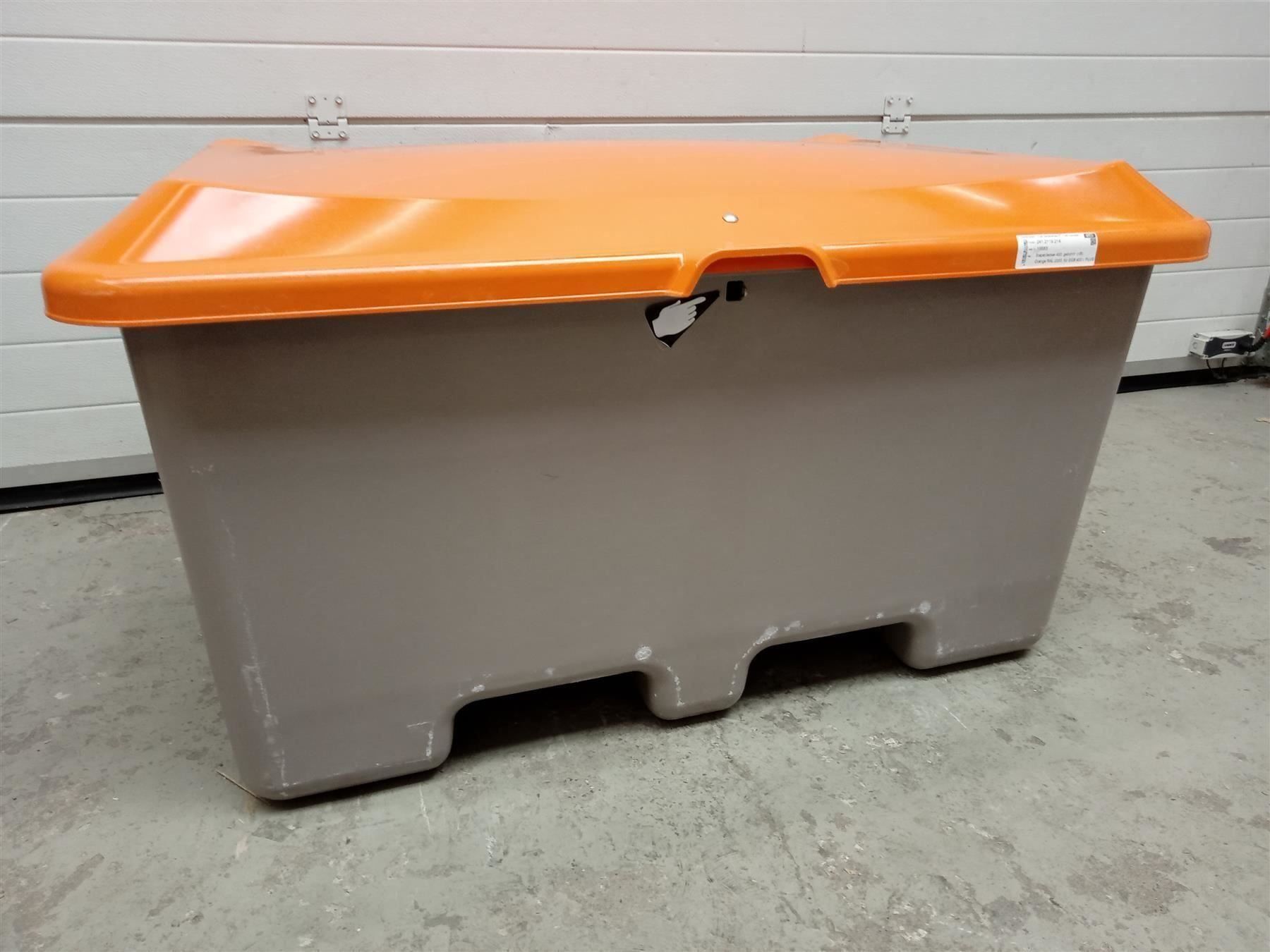 CEMO Streugutbox - Salzbehälter (Winterdienst) 400L | Profi (Neu und ...