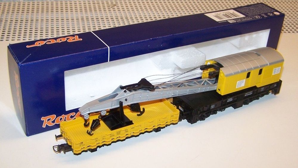ROCO H0 46331 Kranwagen mit Schutzwagen, DB, DC in OVP | Kaufen auf Ricardo