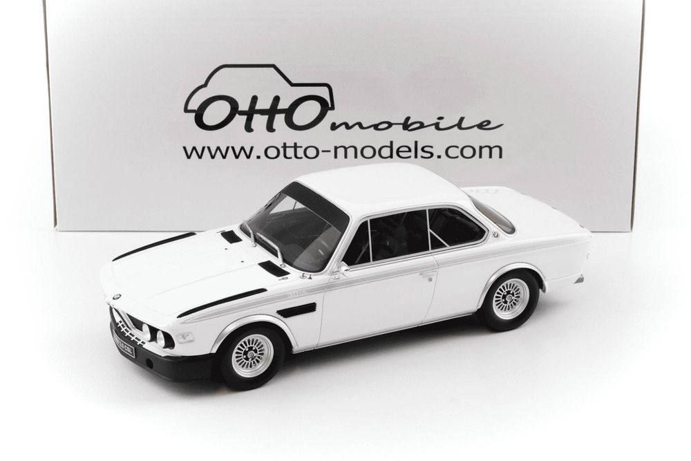 BMW 3.0 CSL Coupe E9 Chamonix white 1972 1/18 NEU (Neu und ...