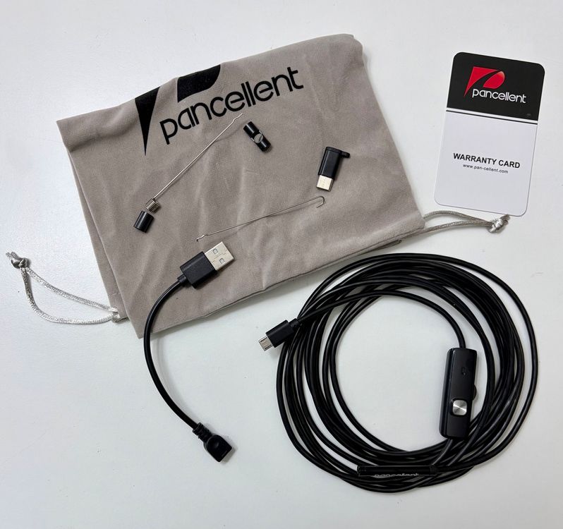 Endoskop Pancellent 5,5 mm USB >wasserdichte Endoskopie (Neu und ...