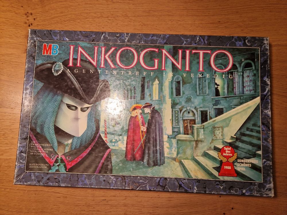 Inkognito - Spiel des Jahres 1988 (Gebraucht) in für CHF 10 – mit ...