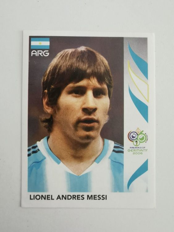 Panini Album WM 2006 Messi 185/Wappen Argentinien 170 Rookie | Kaufen ...