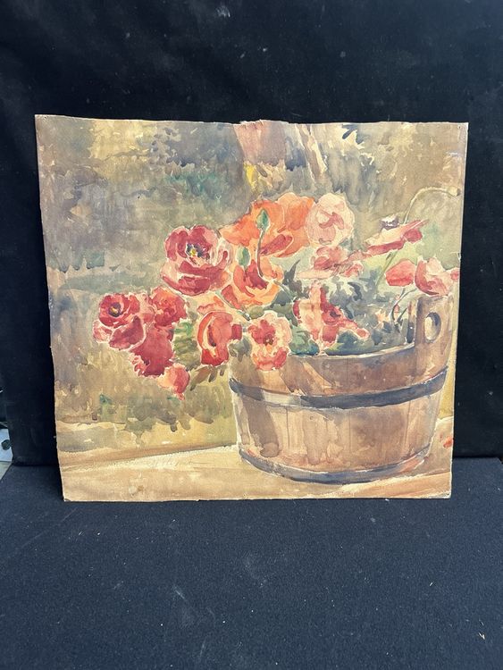 AQUARELLE SIGNÉE MAX ROBERT THEYNET(1875-1949) | Kaufen auf Ricardo