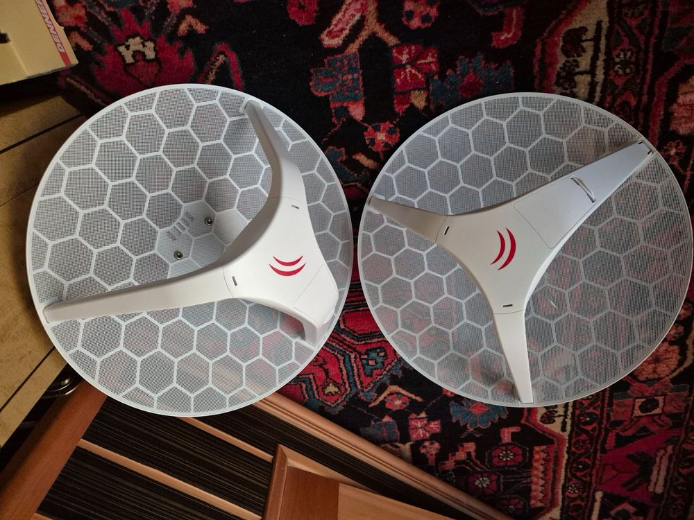 2x WLAN Antenne Router Internet Wireless Wire Dish (Gebraucht) in ...