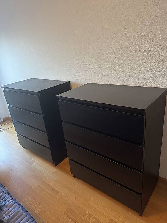Erstaunlich Malm Kommode Schwarz Bilder