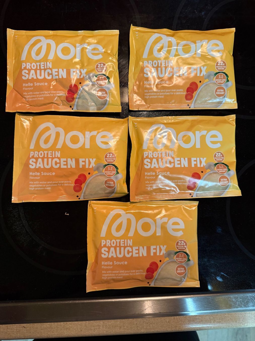 More Protein Saucen Fix Helle Sauce, 5er Pack, NEU! (Neu und ...