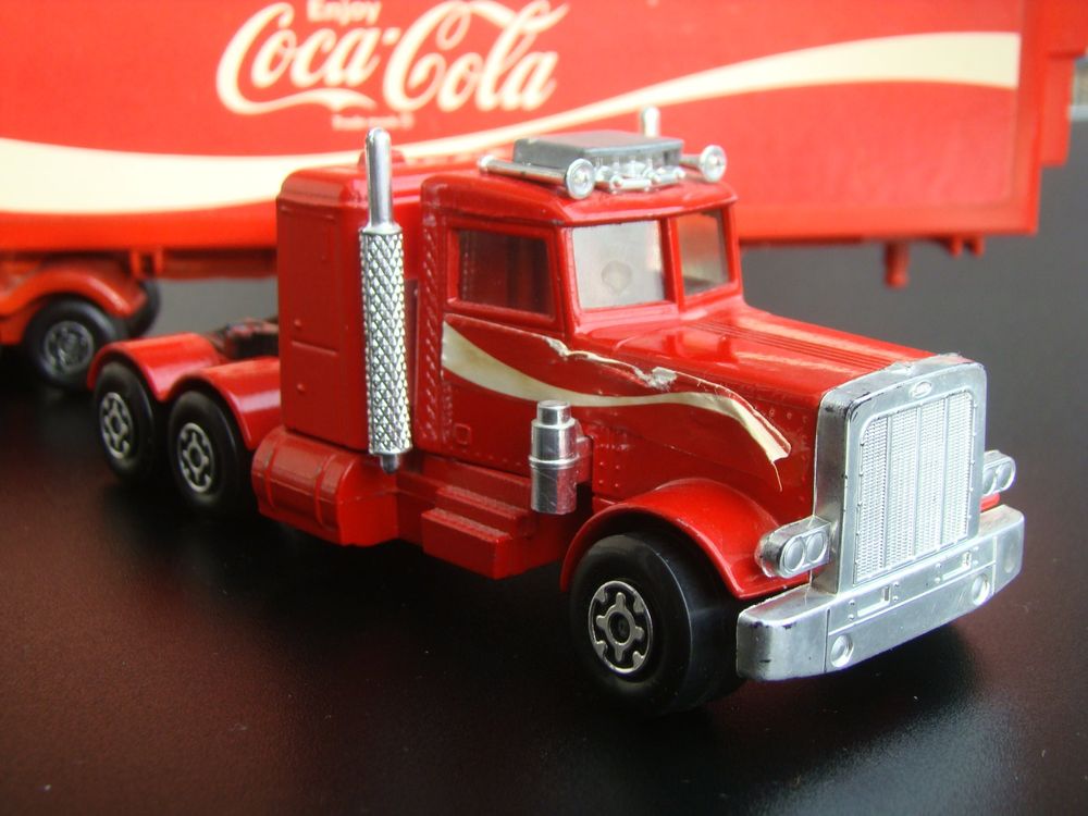 Matchbox Superkings 1973 Peterbilt Coca Cola Lastwagen rar (Gebraucht ...