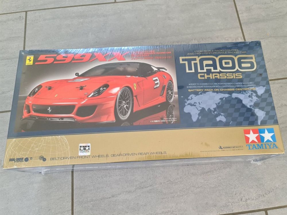 Tamiya Ferrari 599XX TA06 Chassis NIB (Neu und originalverpackt) in ...