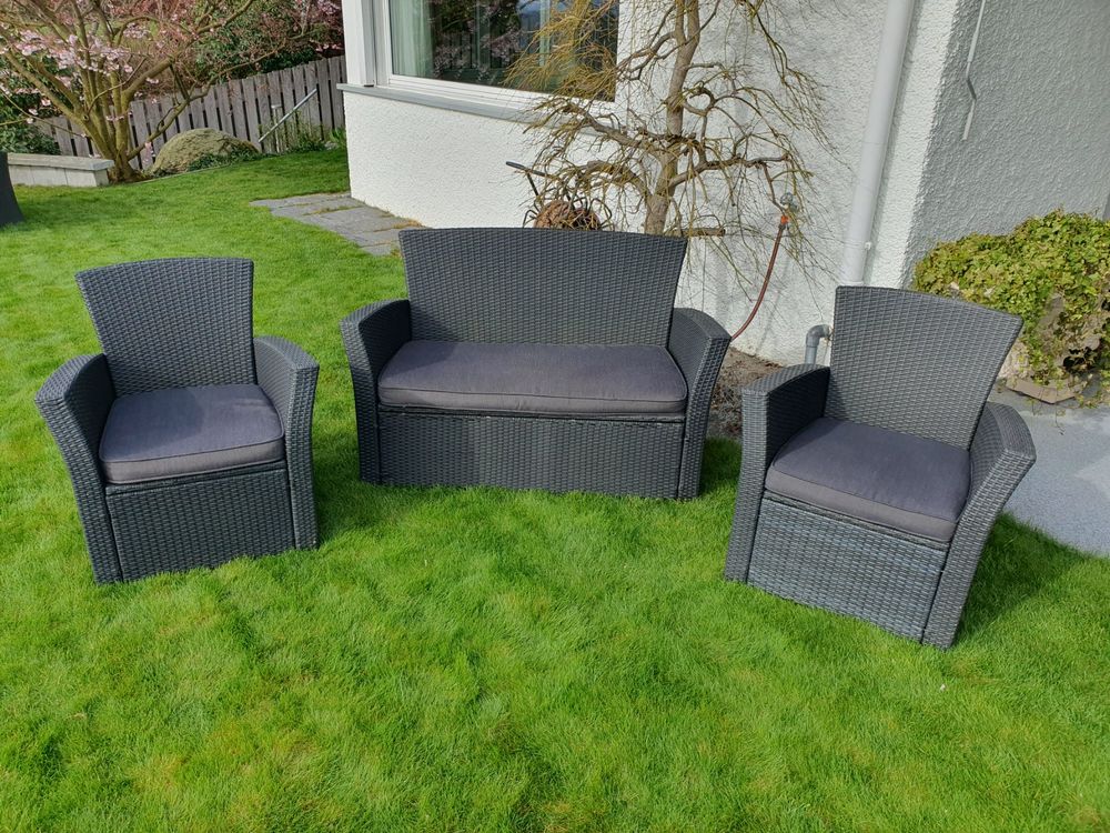 Gartenlounge 3 teilig | Kaufen auf Ricardo