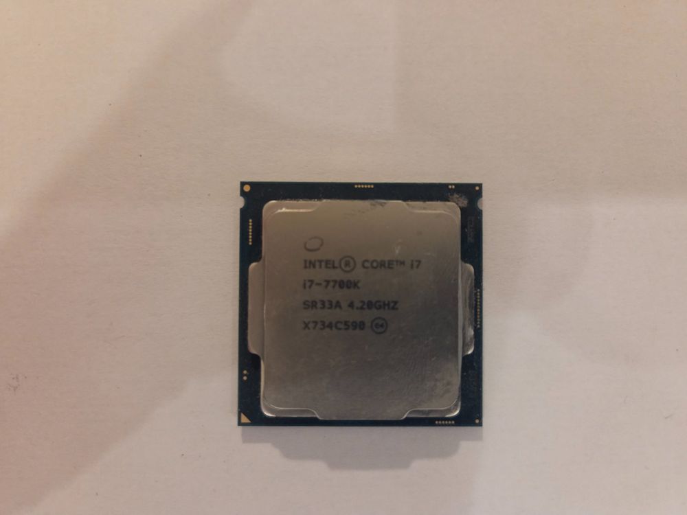 Intel Core i7 7700K LGA 1151, 4.20 GHz, 4 -Core (Gebraucht) in Amriswil ...