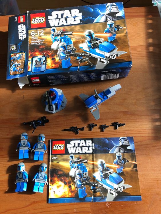 Lego 7914 Mandalorian Battle Pack komplett mit Anleitung ovp (Gebraucht ...