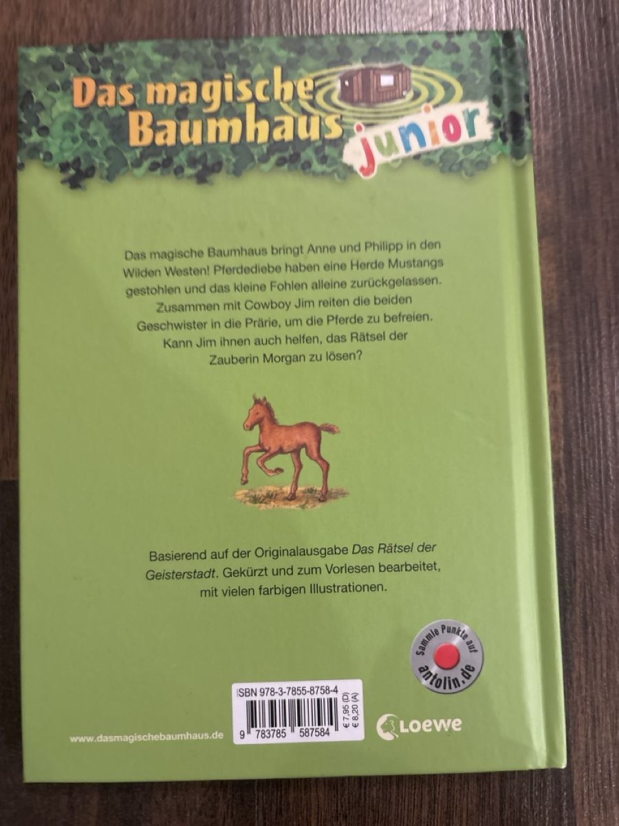 Das Magische Baumhaus Junior: Ritt durch den Wilden Westen (Gebraucht ...