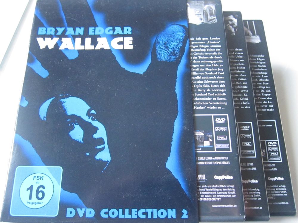Bryan Edgar Wallace DVD Collection 2 (Gebraucht) in Giubiasco für CHF 6 ...